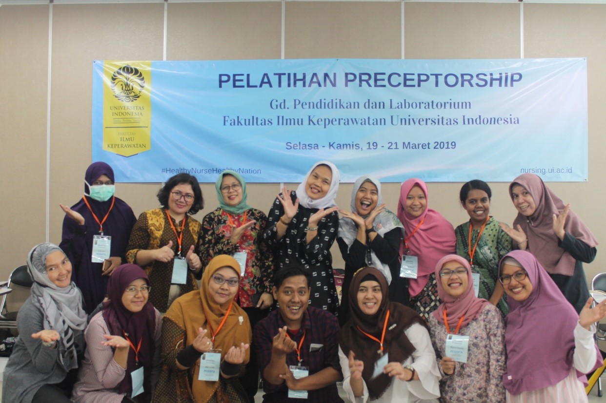 PELATIHAN PRECEPTORSHIP DAN MENTORSHIP BAGI PEMBIMBING KLINIK DI ...